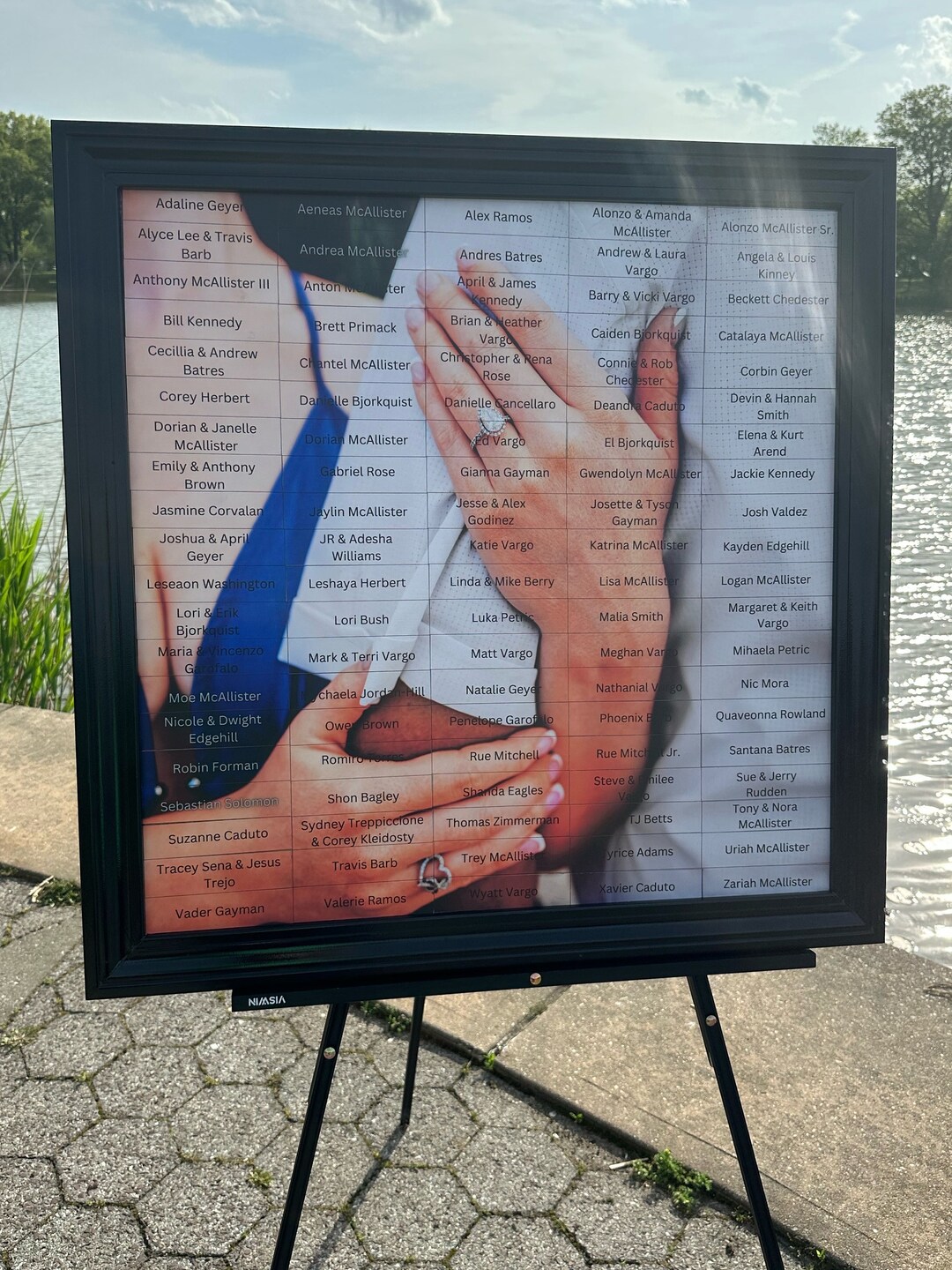 Magnetic Photo Seating Chart - Etsy