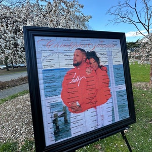 Magnetic Photo Seating Chart - Etsy