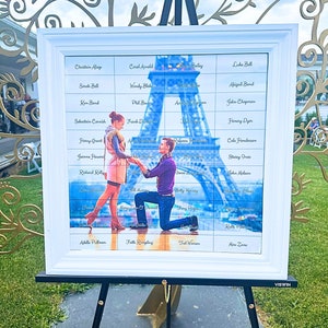 Magnetic Photo Seating Chart - Etsy