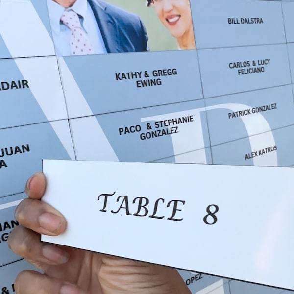 Magnet Seating Chart - Etsy