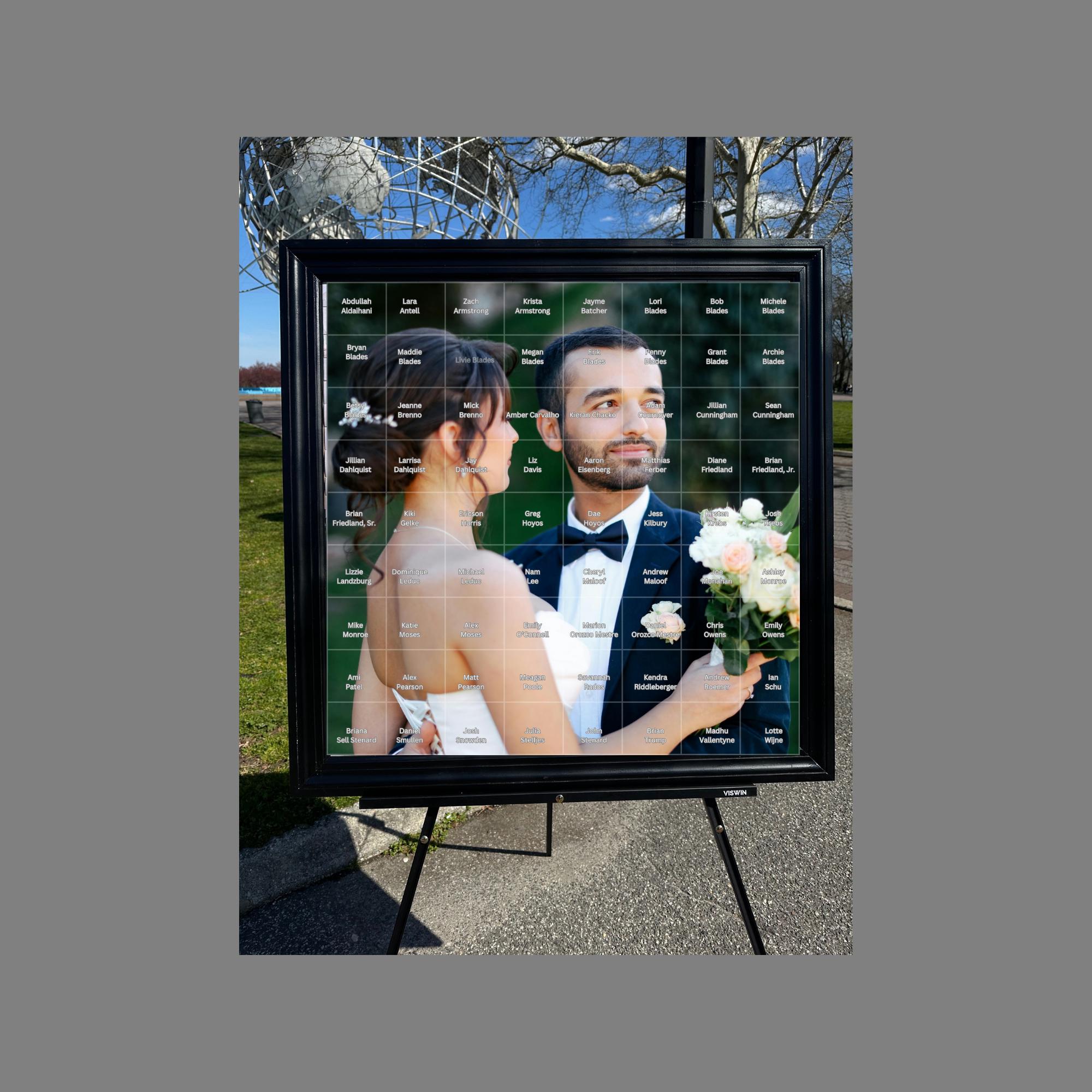 Magnetic Photo Seating Chart - Etsy
