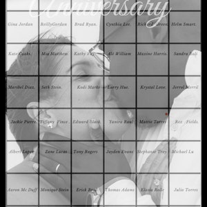 Magnetic Photo Seating Chart - Etsy