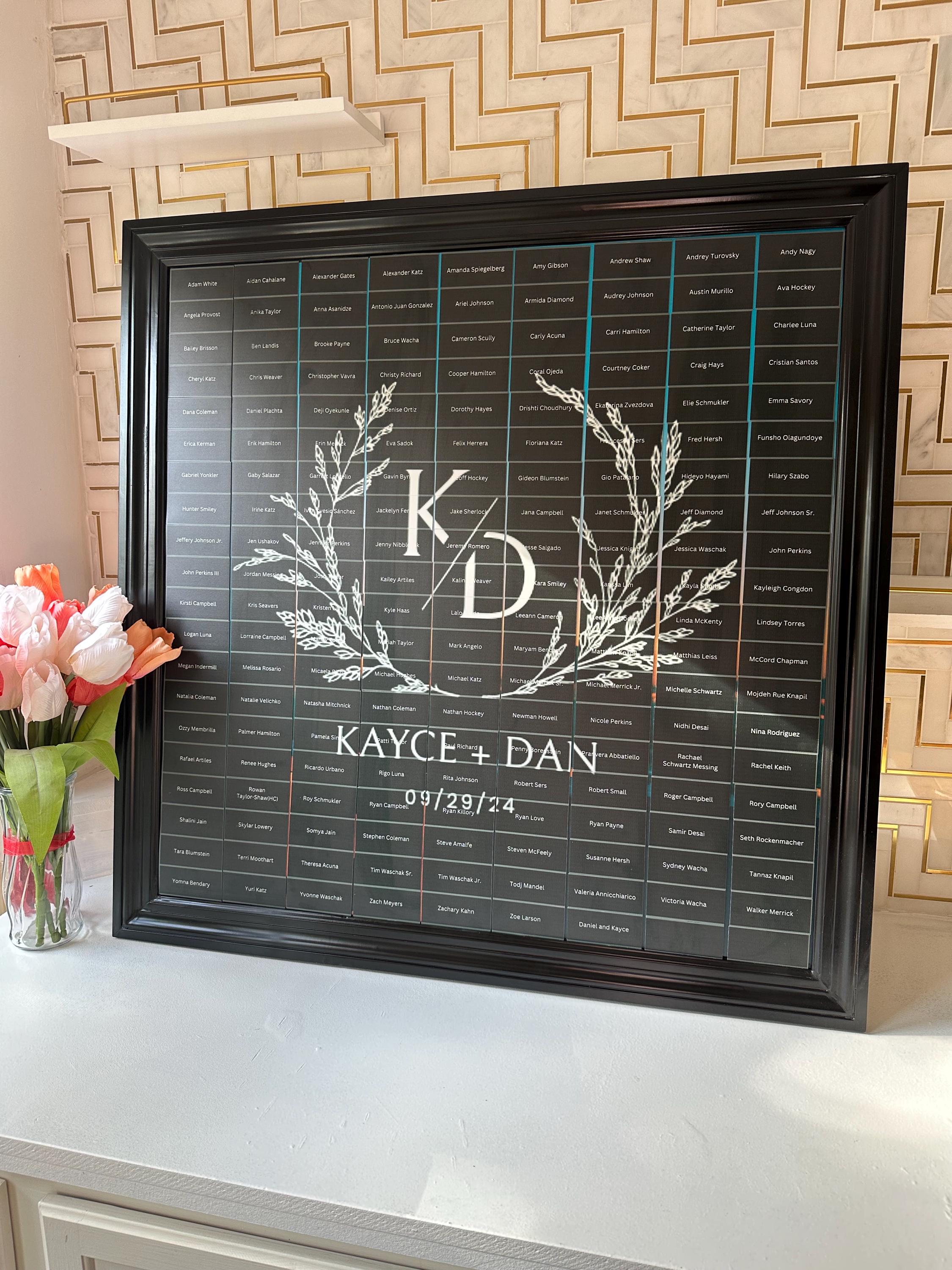 Magnetic Photo Seating Chart - Etsy