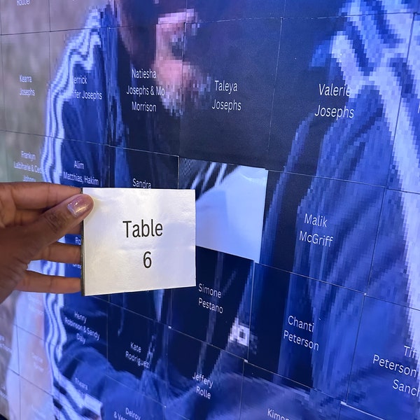 Magnet Seating Chart - Etsy