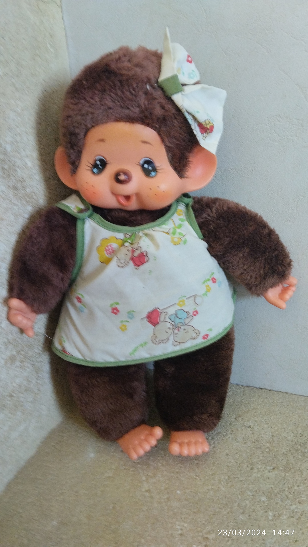 Vintage Large Plush Kiki Girl Teddy Bear Print Set - Etsy