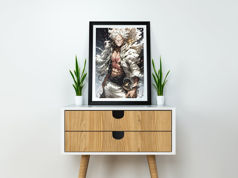 Monkey D. Luffy Gear 5 Poster One Piece Poster Anime - Etsy