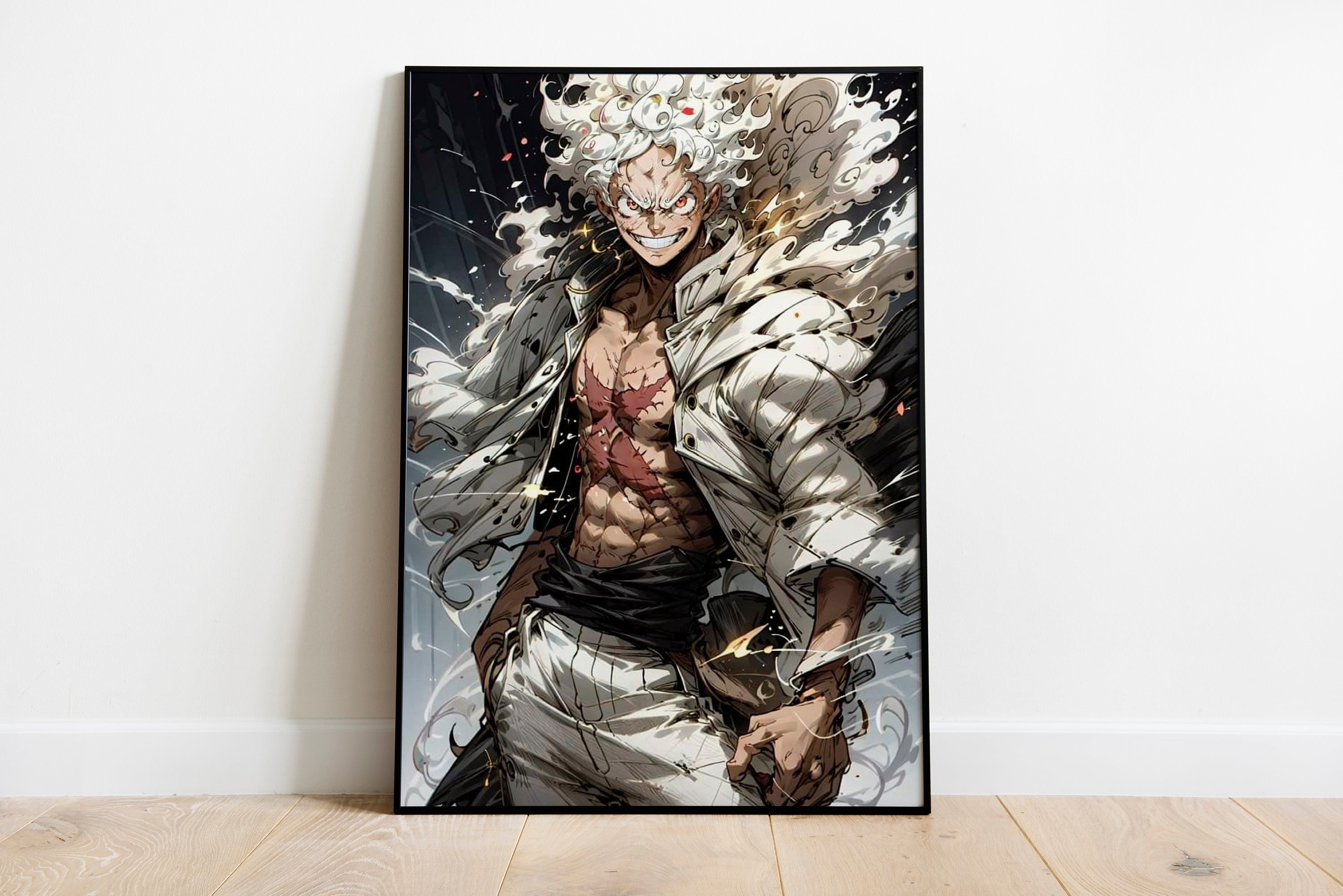 Monkey D. Luffy Gear 5 Poster One Piece Poster Anime - Etsy