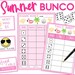 Summer BUNCO, Pool Party BUNCO, Bunco Night, Bunco Party, Summer Theme ...