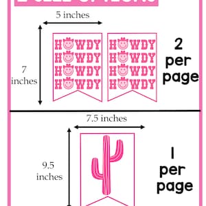 Cowgirl Disco Bunting Banner, Cowgirl Disco Theme, Let's Go Girls ...