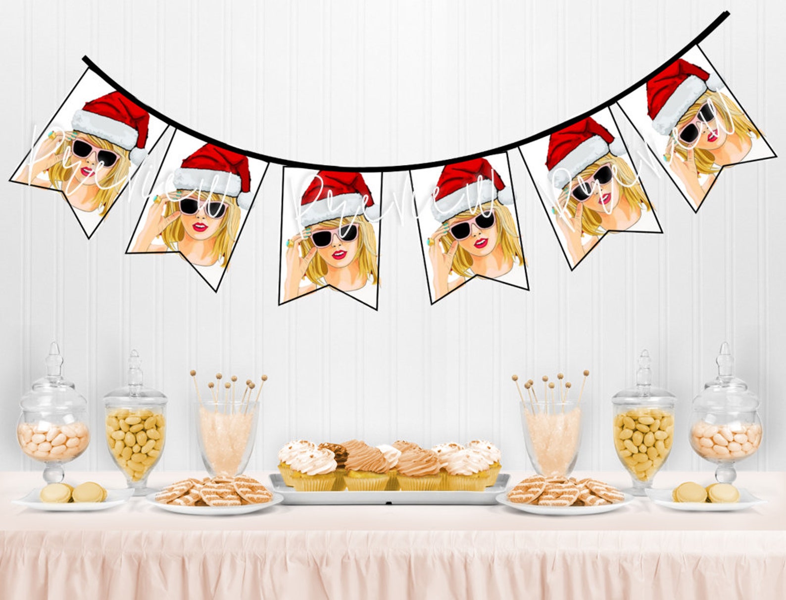 Swiftmas Banner, Merry Swiftmas, Taylor Swift Inspired Banner, Tswift ...