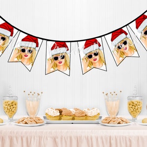 Swiftmas Banner, Merry Swiftmas, Taylor Swift Inspired Banner, Tswift ...