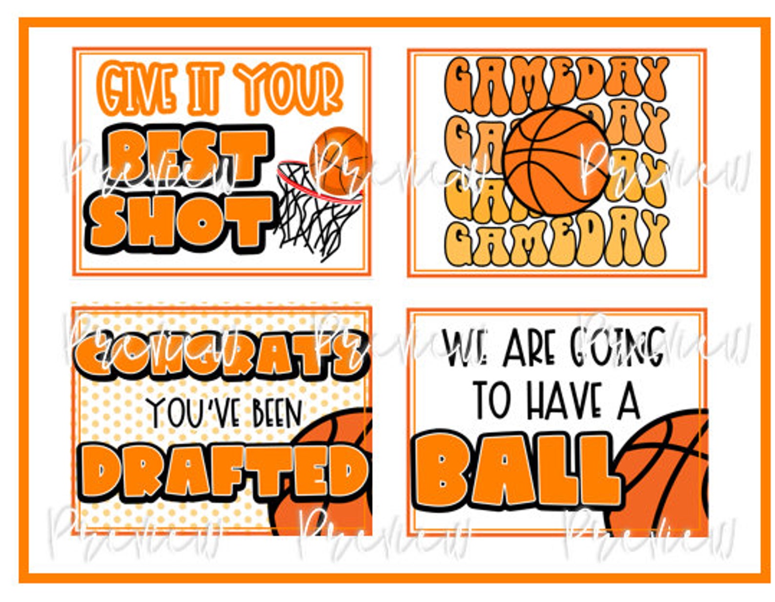 Basketball Banners, Basketball Posters, March Madness Themed Decor ...