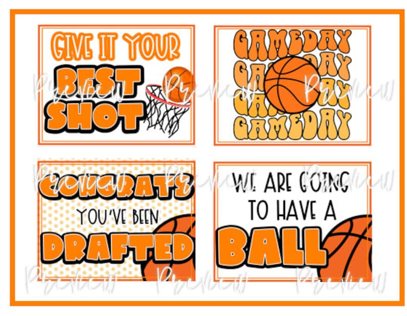 Basketball Banners, Basketball Posters, March Madness Themed Decor ...