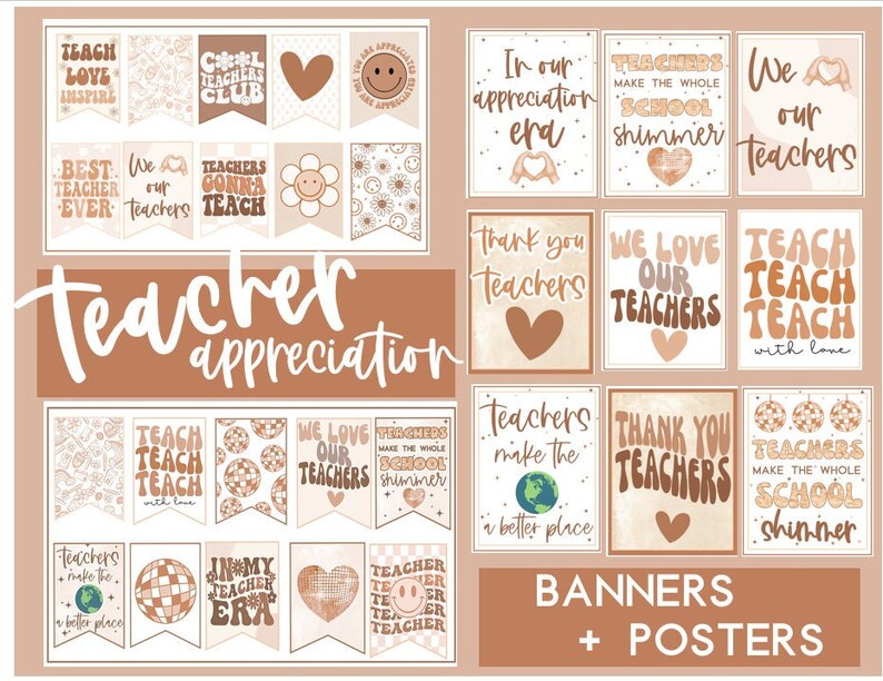 Teacher Appreciation, Thank You Teachers, Teacher Appreciation Posters ...