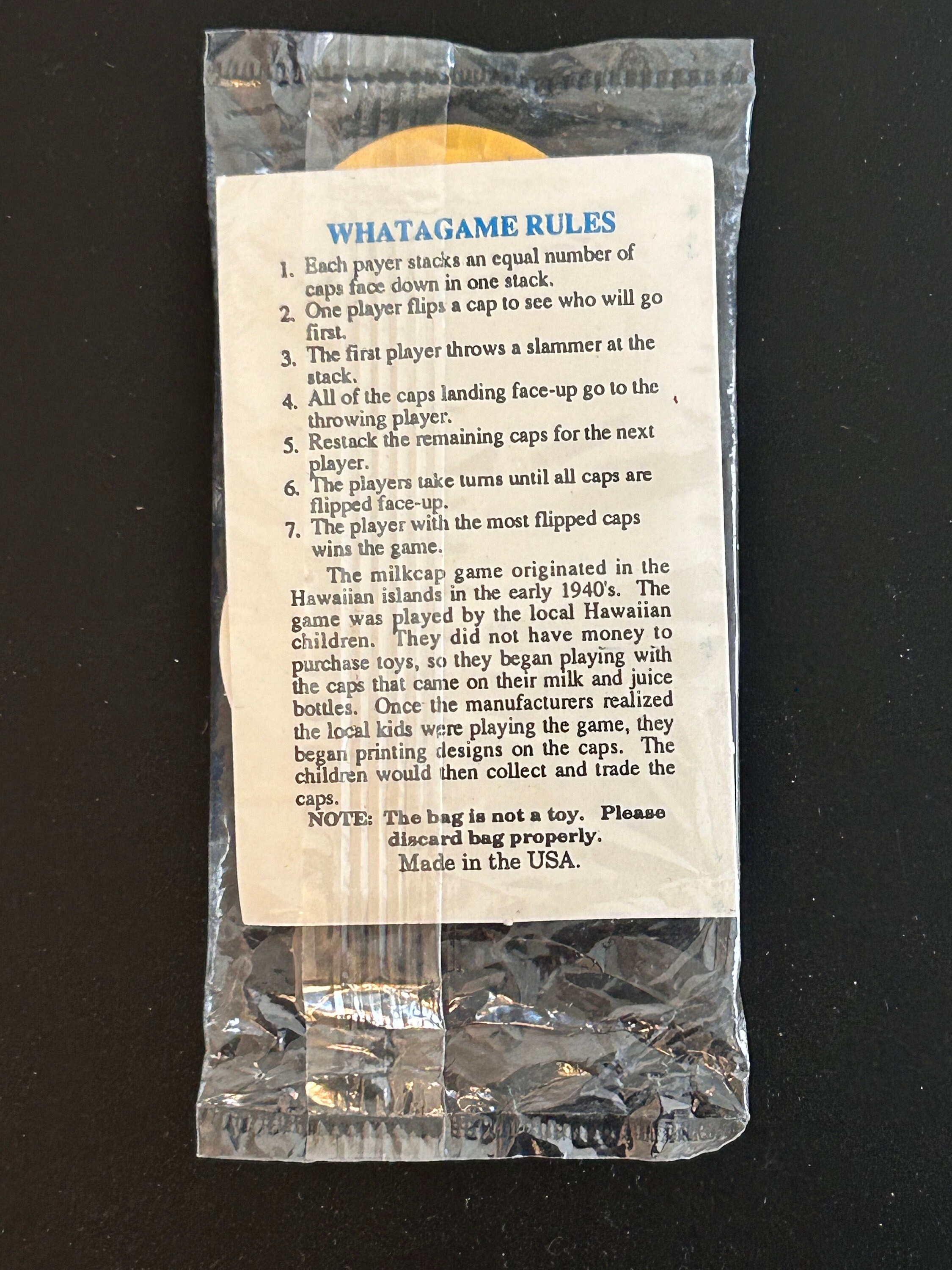 Whataburger Pogs Premium Hawaiian Pogs / Milk Caps whatagame, Vintage ...