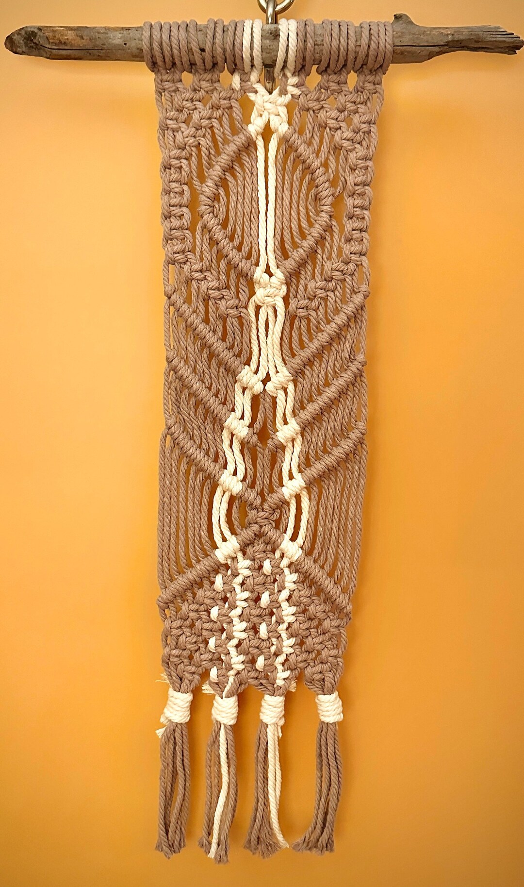 Purple Division Macrame Wall Hanger / Indoor Wall Hanger / Boho Decor ...