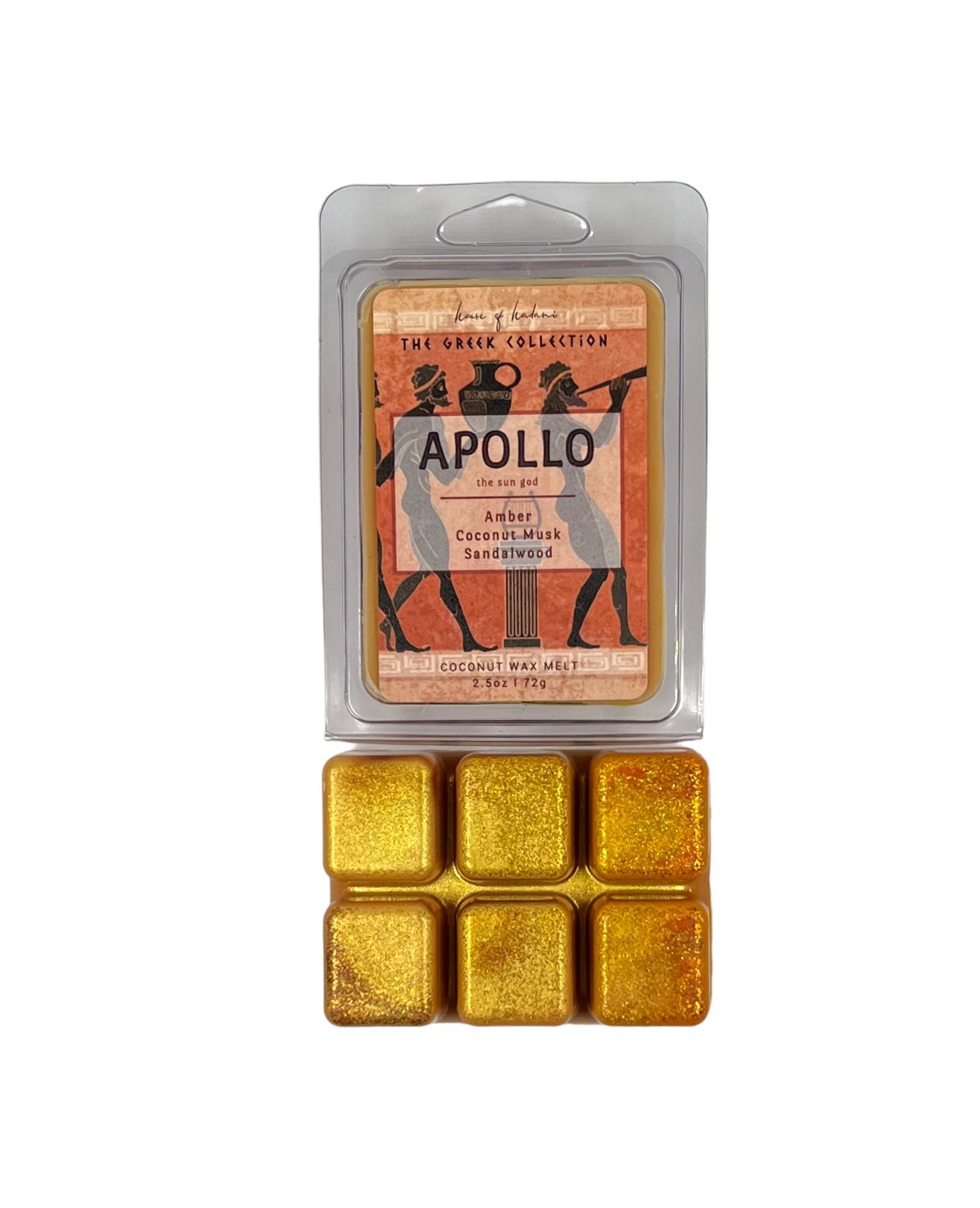 Apollo Wax Melt I Coconut Wax Clamshell I Strong, Long-lasting ...