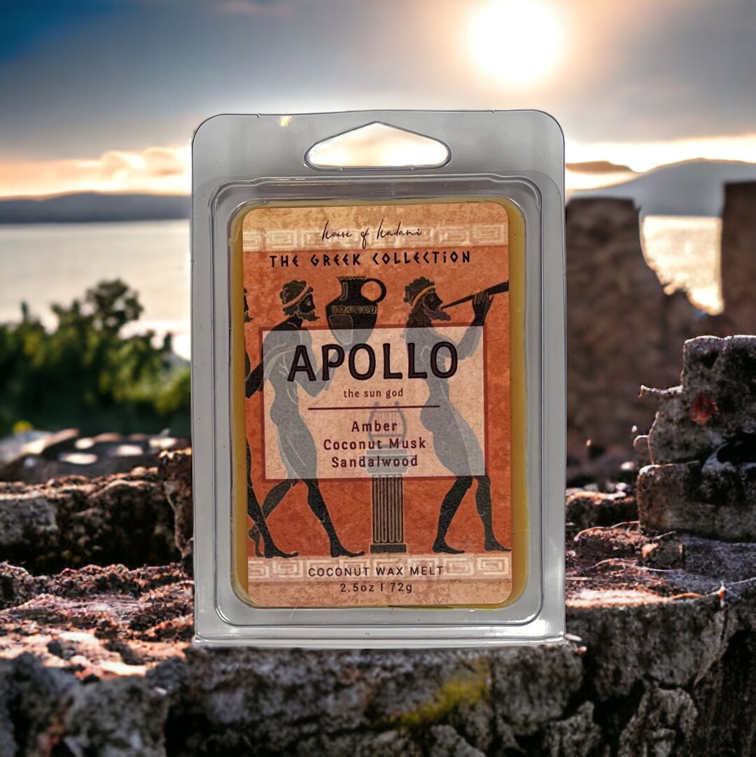 Apollo Wax Melt I Coconut Wax Clamshell I Strong, Long-lasting ...