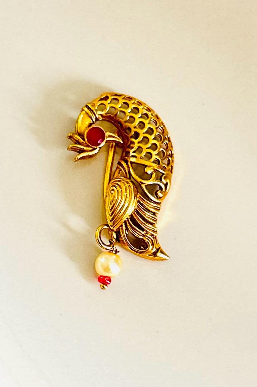 Diwali, Nose Ring, Nath , Non Piercing, Nose Cuff, Indian Wedding ...