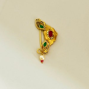 Diwali, Nose Ring, Nath , Non Piercing, Nose Cuff, Indian Wedding ...