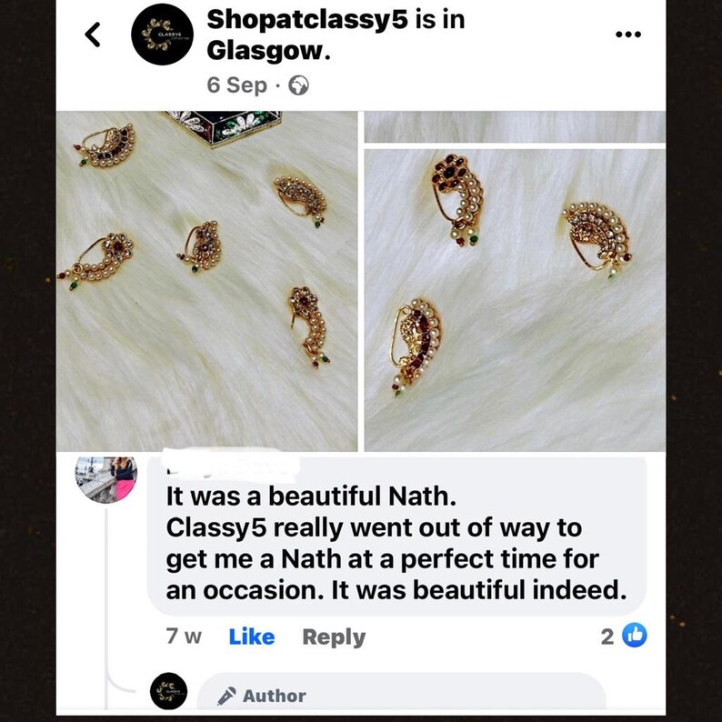 Diwali, Nose Ring, Nath , Non Piercing, Nose Cuff, Indian Wedding Jewellery, Marathi Nose Ring ...