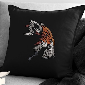 Red Panda Embroidery Design: Lesser Panda File (instant Download) - Etsy
