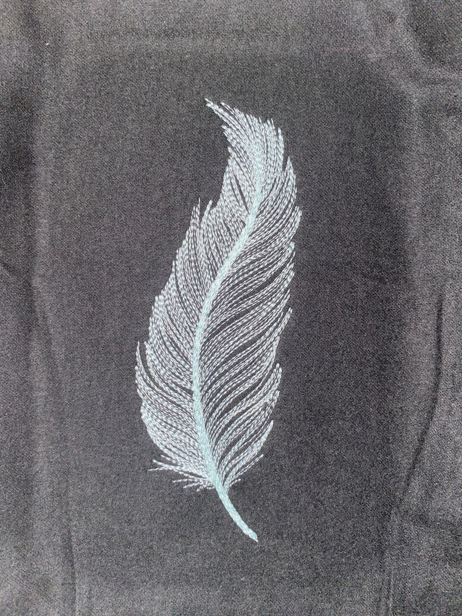 Feather Machine Embroidery Design: 2 Sizes (digital Download) - Etsy