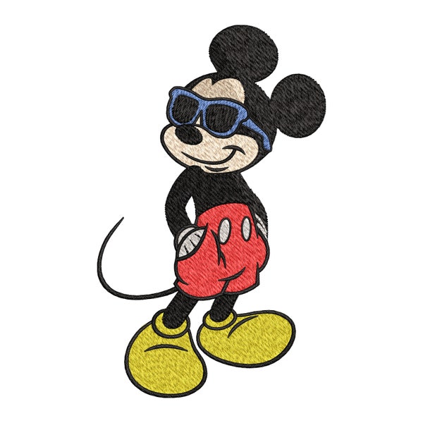 Mickey Mouse Embroidery Design - Etsy