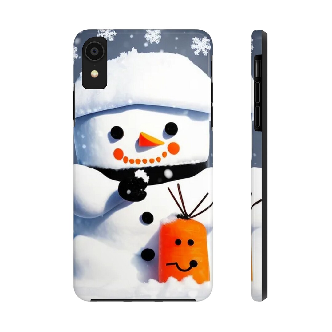 The Snowman Teddy and His Friend Biscuit Tough iPhone Cases - Etsy