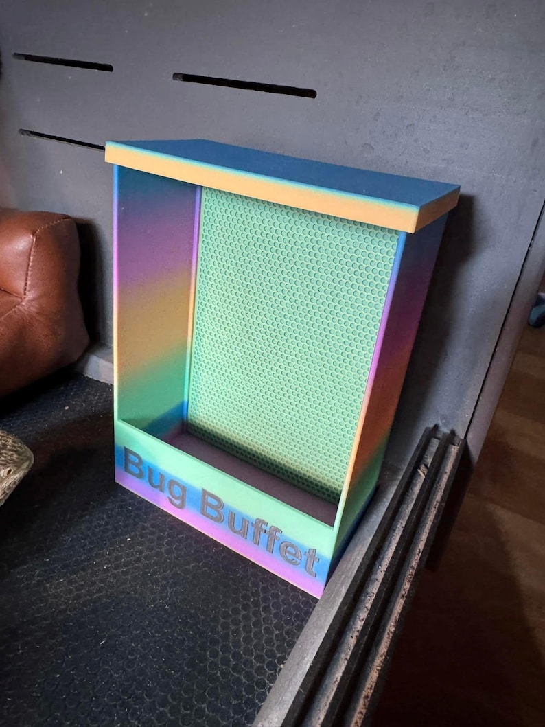 Bug Buffet – 3D Printed Bearded Dragon Feeder | Escape-proof Bug Bowl ...