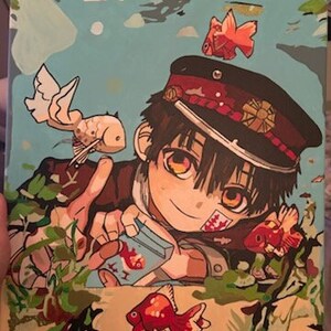 Hanako Anime Canvas Painting |TBHK| BIG CANVAS - Etsy