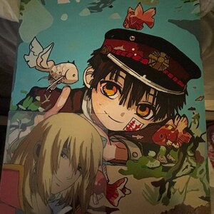 Hanako Anime Canvas Painting |TBHK| BIG CANVAS - Etsy
