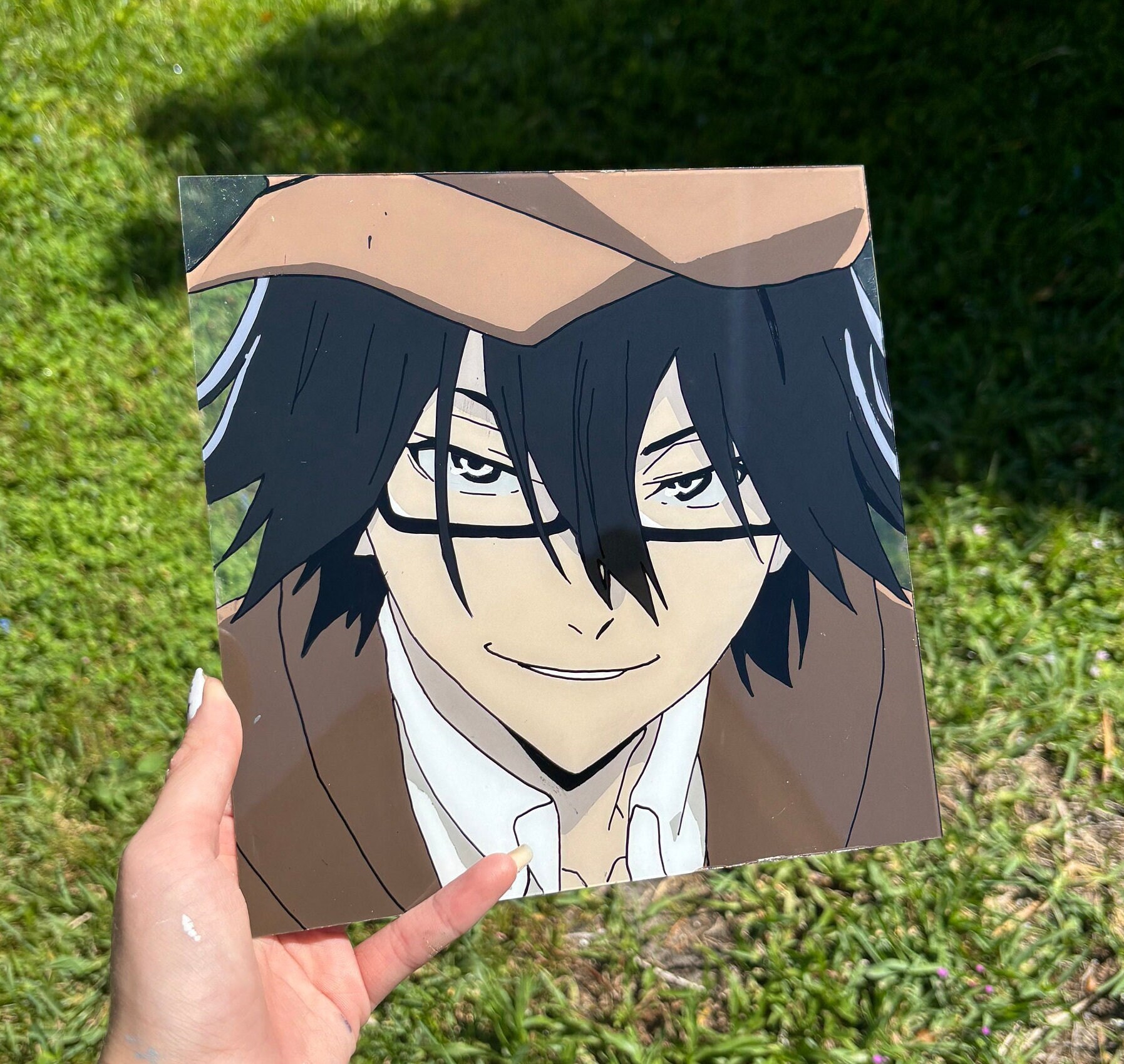 Rampo BSD 8 X 8 Anime Glass Painting - Etsy