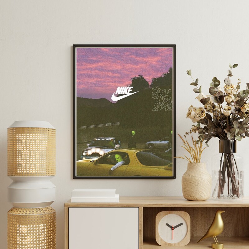 Nike Poster Vintage - Etsy