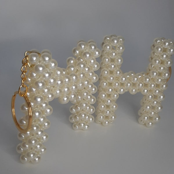 Alphabet Keychain - Etsy