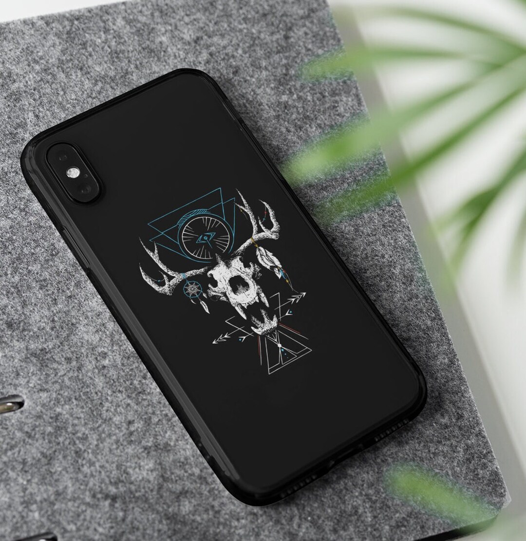 Fantasy Phone Case, Wendigo Tough Cases, Cryptid Skull Phone Case ...