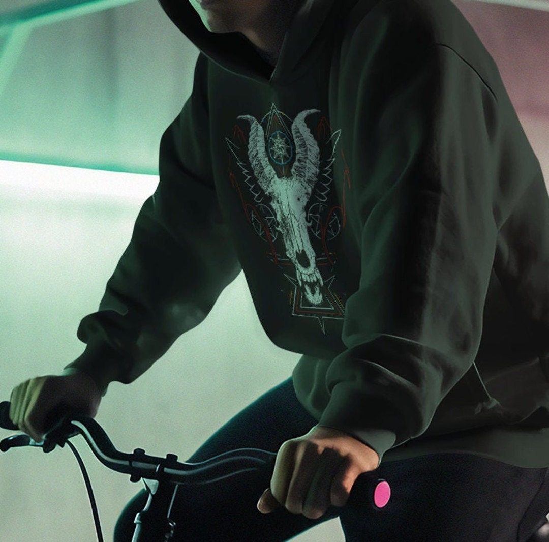 Jersey Devil Hoodie, Cryptozoology Sweatshirt, Devil Sweatshirt, Crytid ...