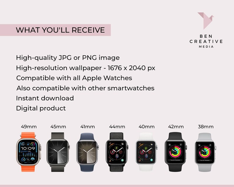 3D Waves Apple Watch Wallpaper, Blue and White Simple Watch Face ...