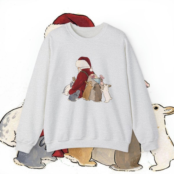 Christmas Rabbit - Etsy