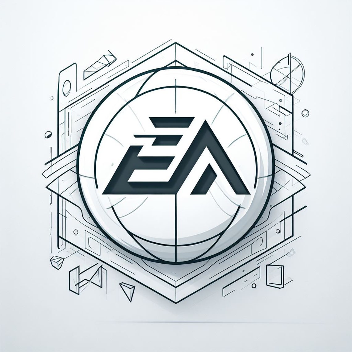 EA Sport Log Coloring Pages - Etsy