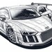 Audi R8 20 Coloring Pages - Etsy