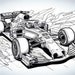 F1 Red Bull Racing Coloring Pages - Etsy