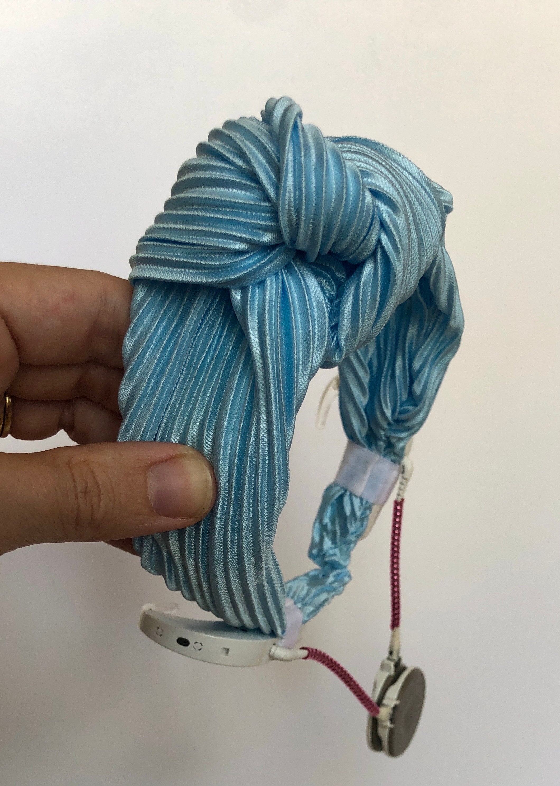 Cochlear Implant Headbands: Knotted, Bow, Bunched- Many Fabric Options ...