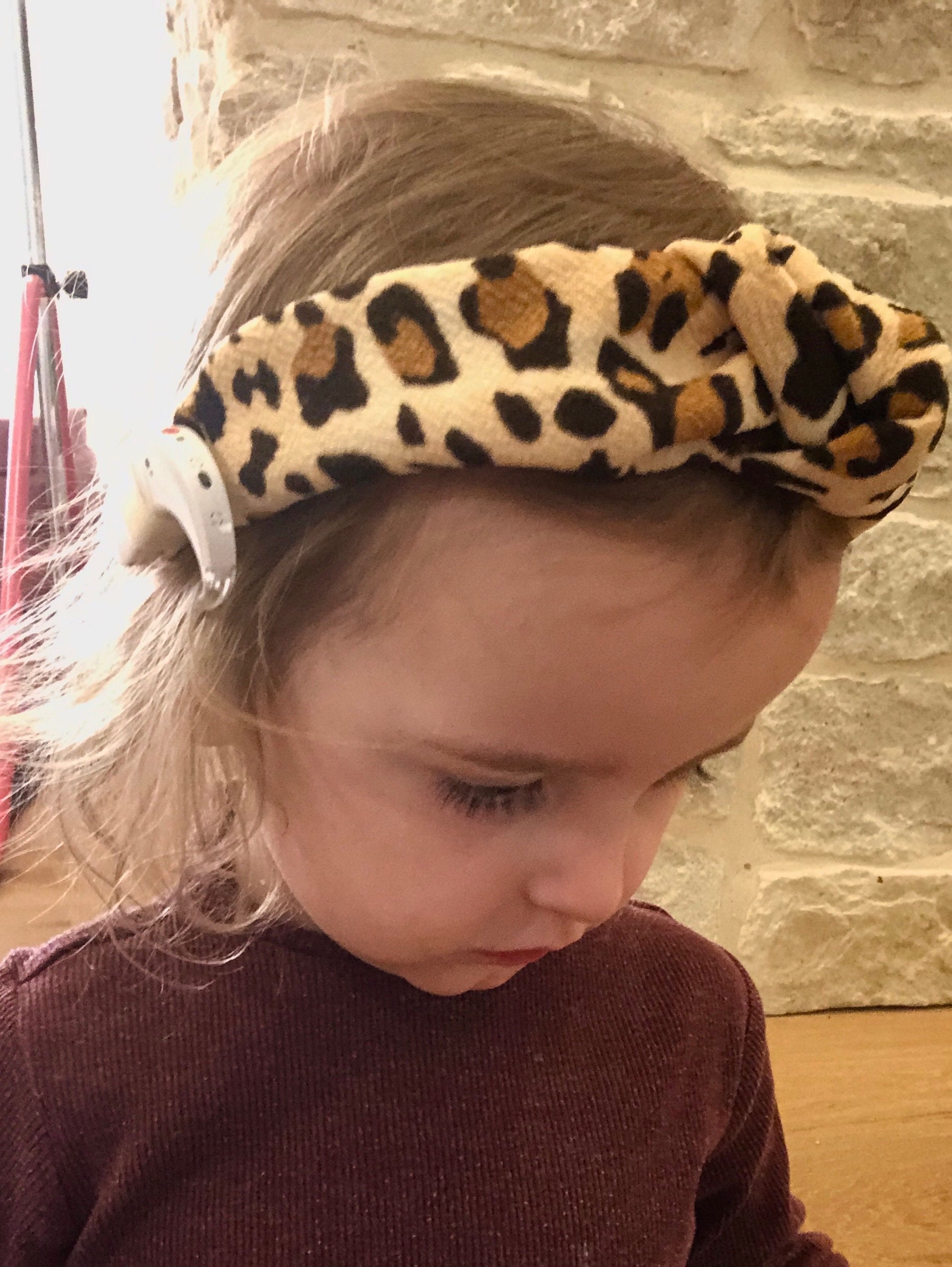 Cochlear Implant Headbands: Knotted, Bow, Bunched- Many Fabric Options ...