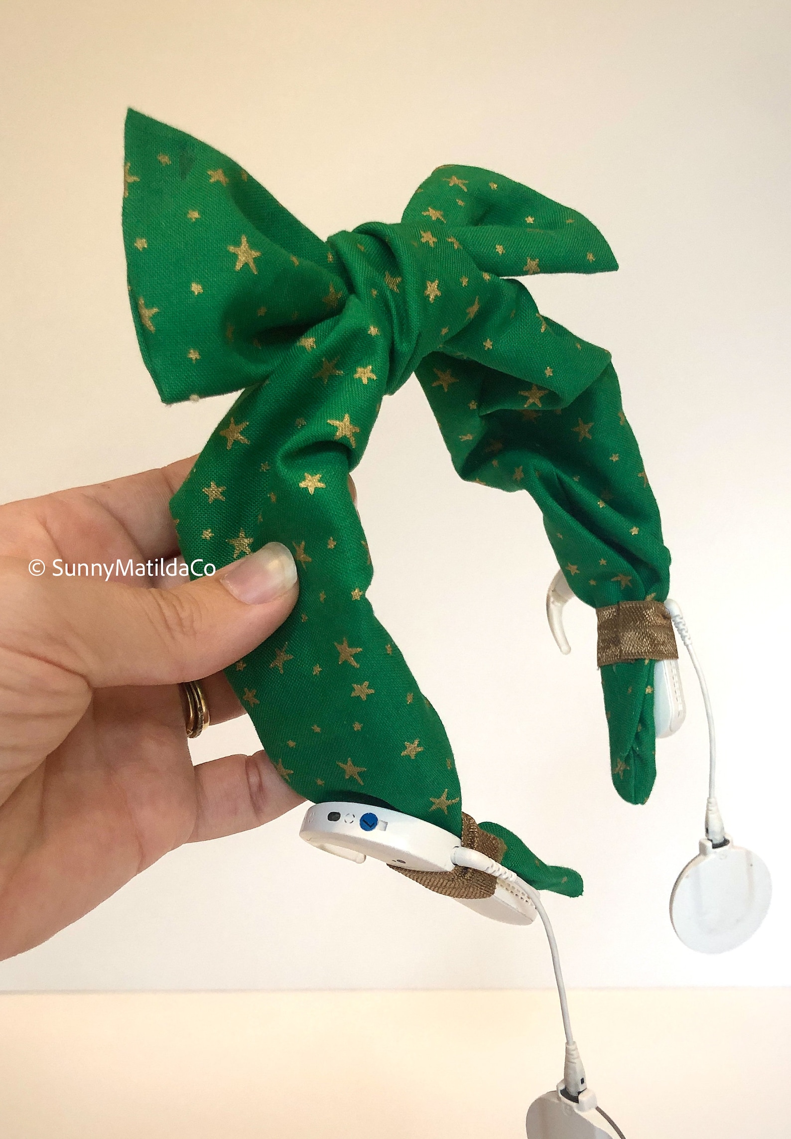 Cochlear Implant Headbands: Knotted, Bow, Bunched- Many Fabric Options ...