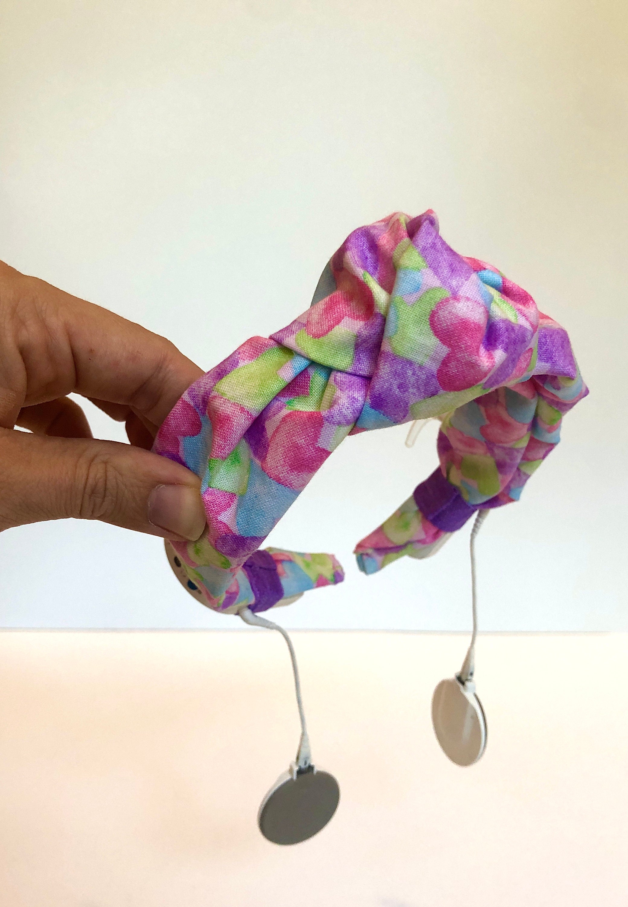 Cochlear Implant Headbands: Knotted, Bow, Bunched- Many Fabric Options ...