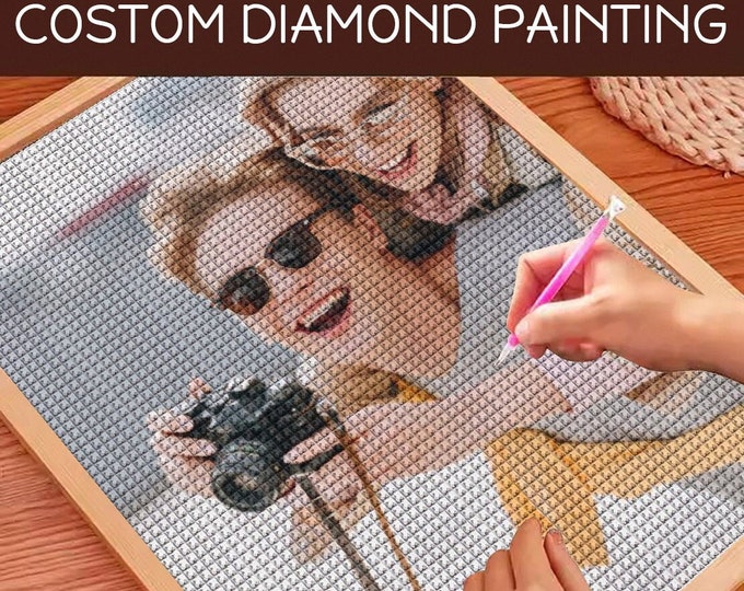 Create Stunning Diamond Painting With Custom 5D Diamond Painting Kits ...
