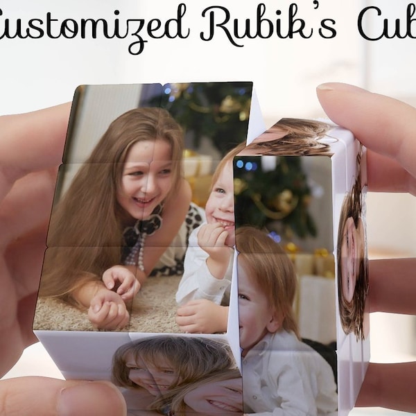 Custom Puzzle Cube 3x3 Personalized Working Puzzle Create Your Own Logo ...