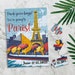 Paris Surprise Reveal Puzzle,personalized We're Going to Paris,france ...