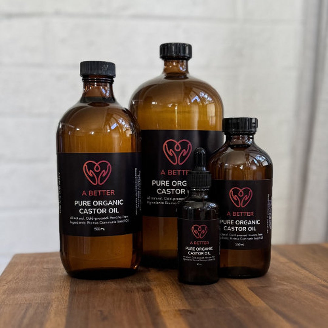 Pure Organic Castor Oil - Etsy